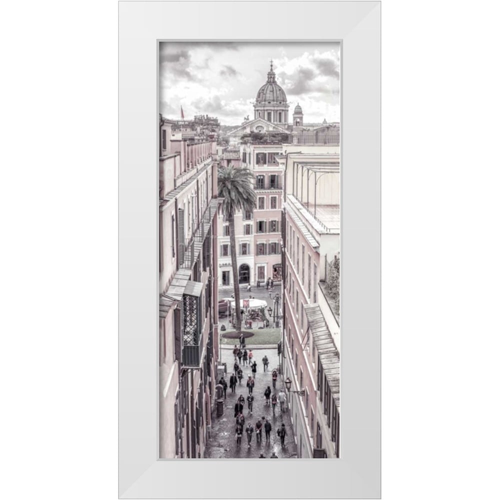 Frank, Assaf 13x24 White Modern Wood Framed Museum Art Print Titled ...