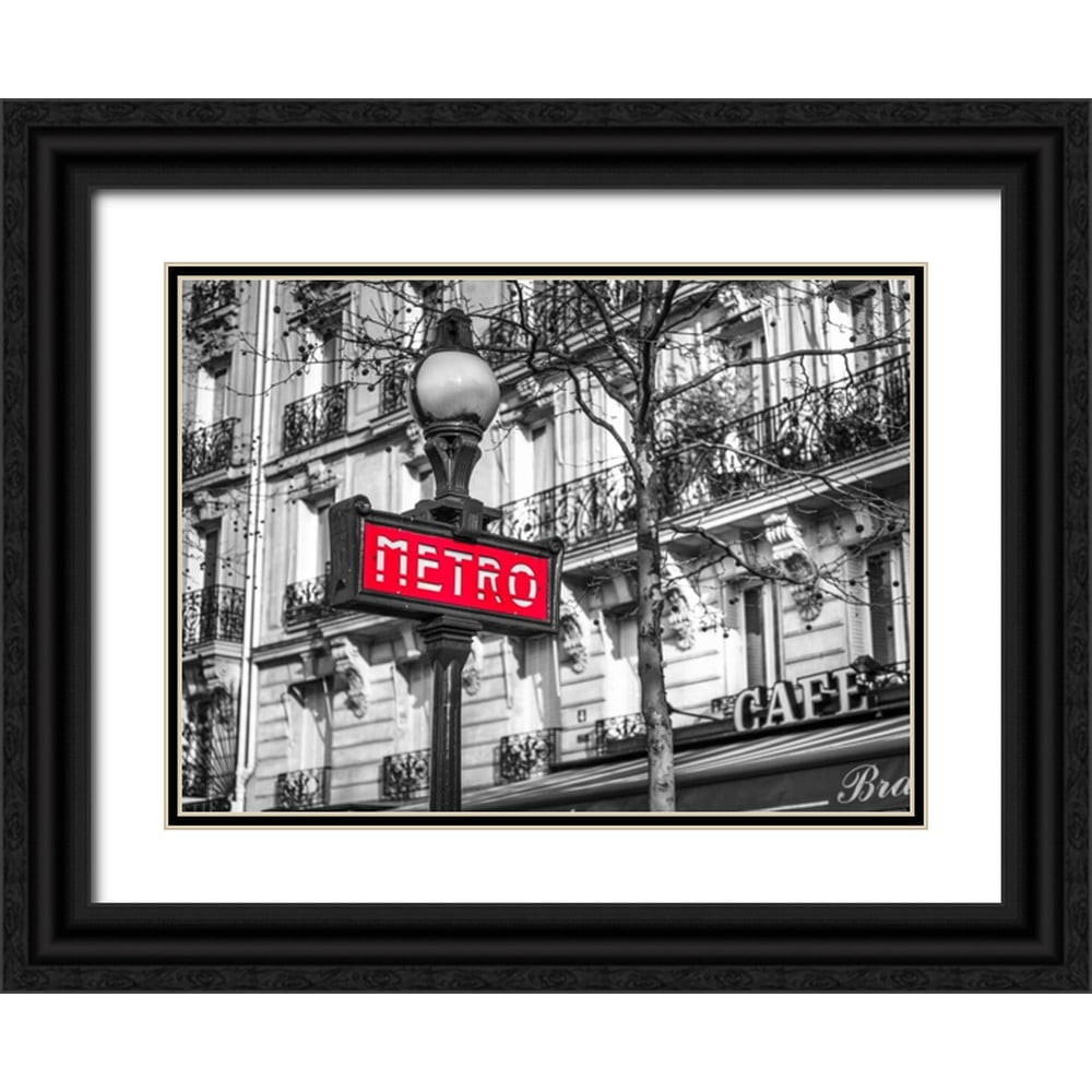 Frank, Assaf 14x11 Black Ornate Wood Framed with Double Matting Museum ...