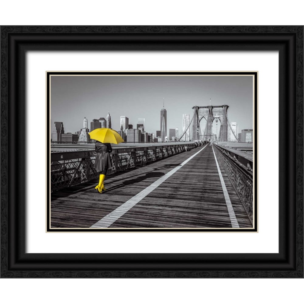 Frank, Assaf 14x12 Black Ornate Wood Framed with Double Matting Museum ...
