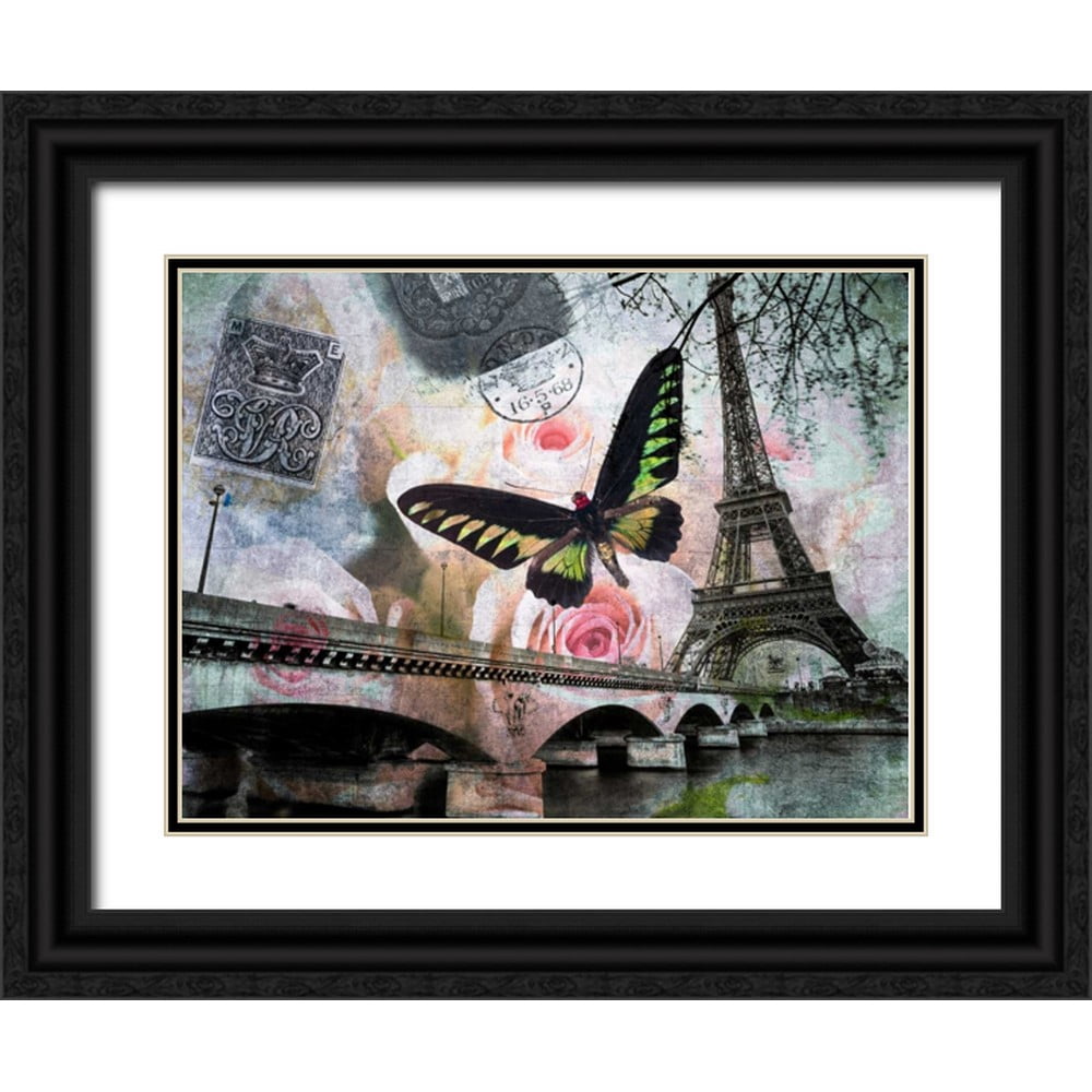 Frank, Assaf 14x12 Black Ornate Wood Framed with Double Matting Museum ...