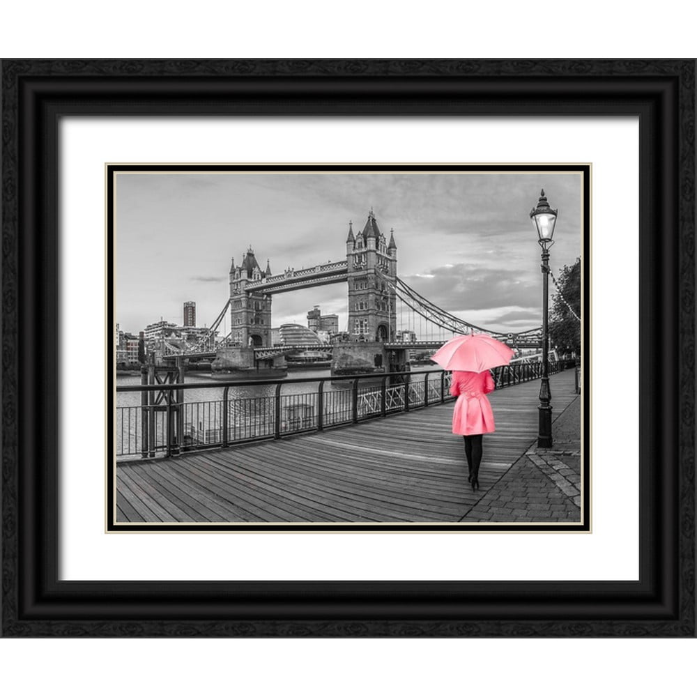 Frank, Assaf 14x12 Black Ornate Wood Framed with Double Matting Museum ...