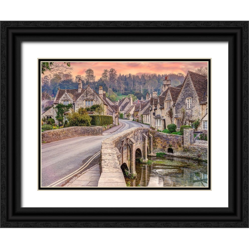 Frank, Assaf 14x12 Black Ornate Wood Framed with Double Matting Museum ...