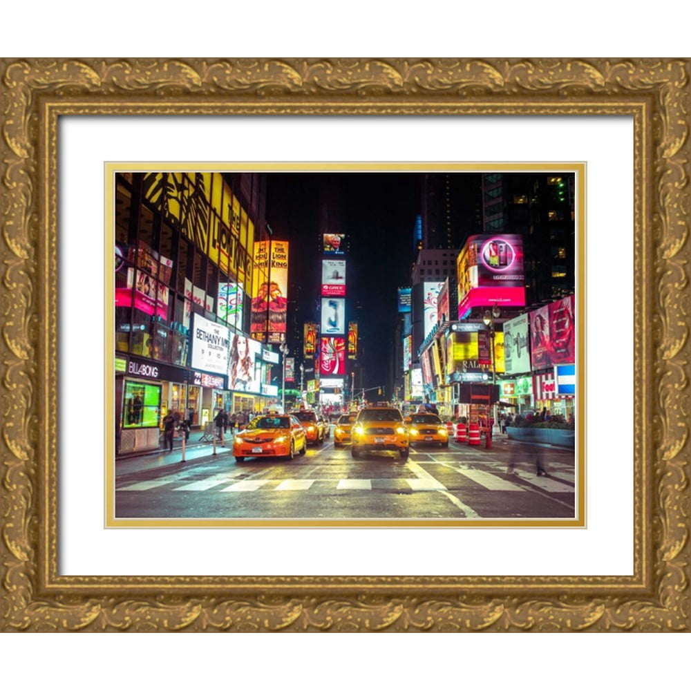 Frank, Assaf 14x12 Gold Ornate Wood Framed with Double Matting Museum ...