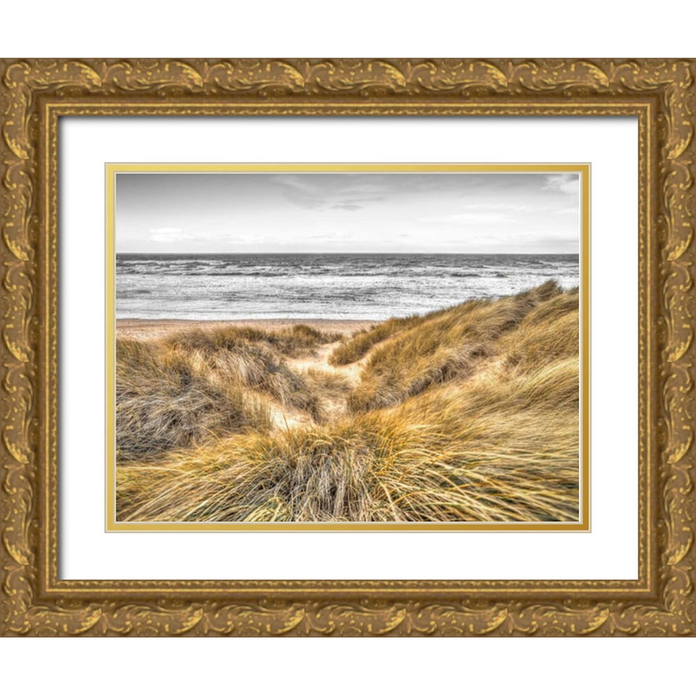 Frank, Assaf 14x12 Gold Ornate Wood Framed with Double Matting Museum ...