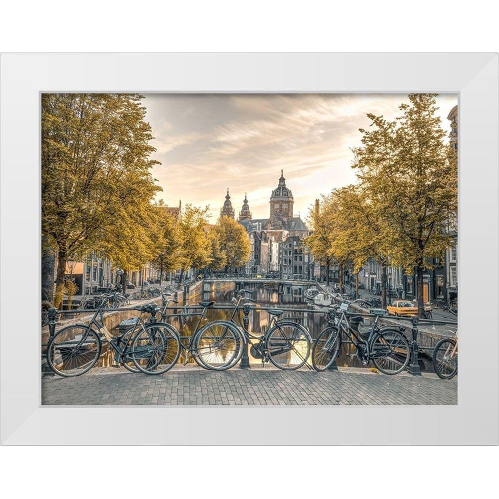 Frank, Assaf 14x12 White Modern Wood Framed Museum Art Print Titled ...