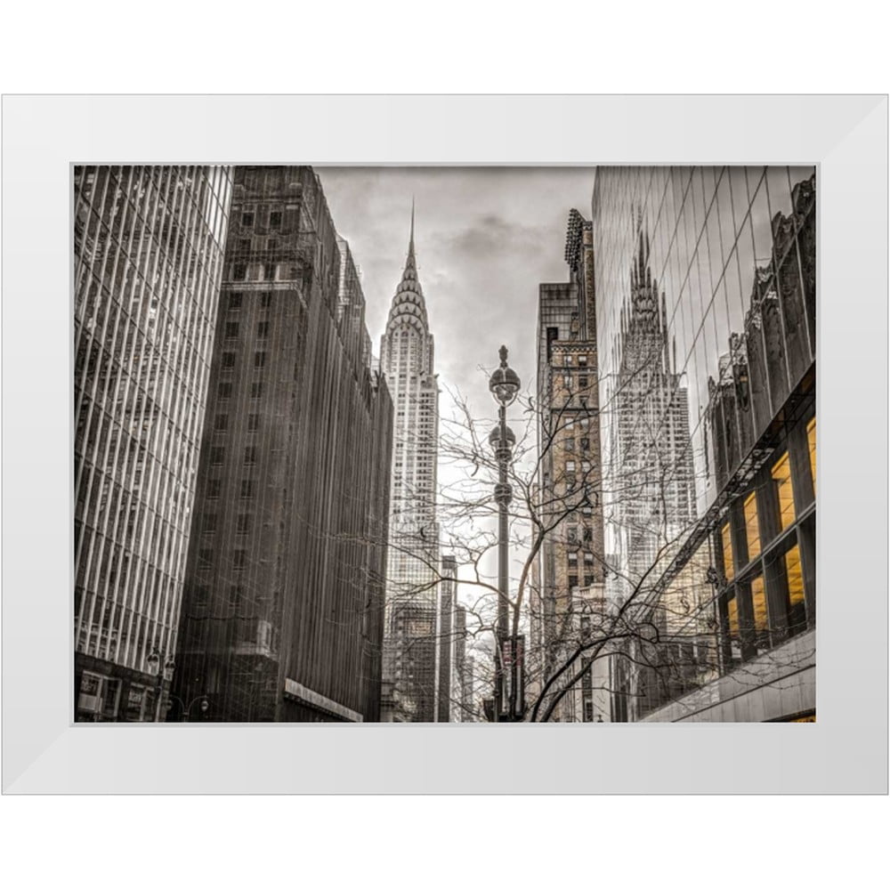 Frank, Assaf 14x12 White Modern Wood Framed Museum Art Print Titled ...