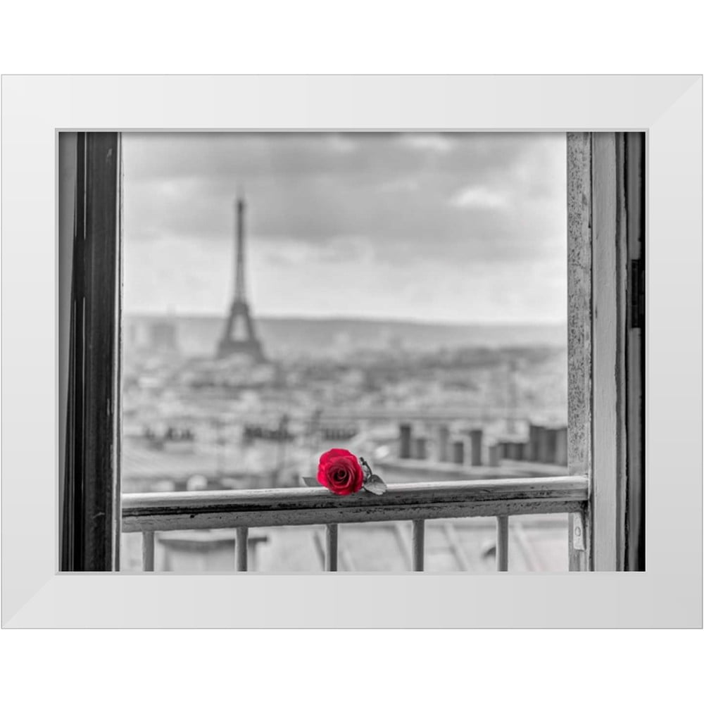 Frank, Assaf 14x12 White Modern Wood Framed Museum Art Print Titled ...