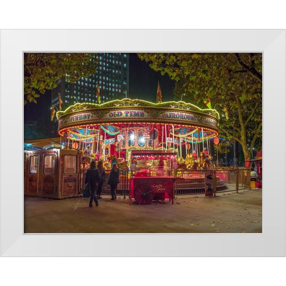 Frank, Assaf 14x12 White Modern Wood Framed Museum Art Print Titled ...