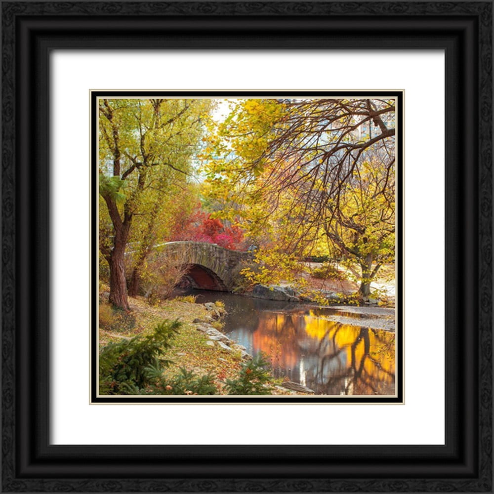 Frank, Assaf 15x15 Black Ornate Wood Framed with Double Matting Museum ...