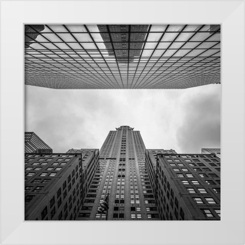 Frank, Assaf 15x15 White Modern Wood Framed Museum Art Print Titled ...