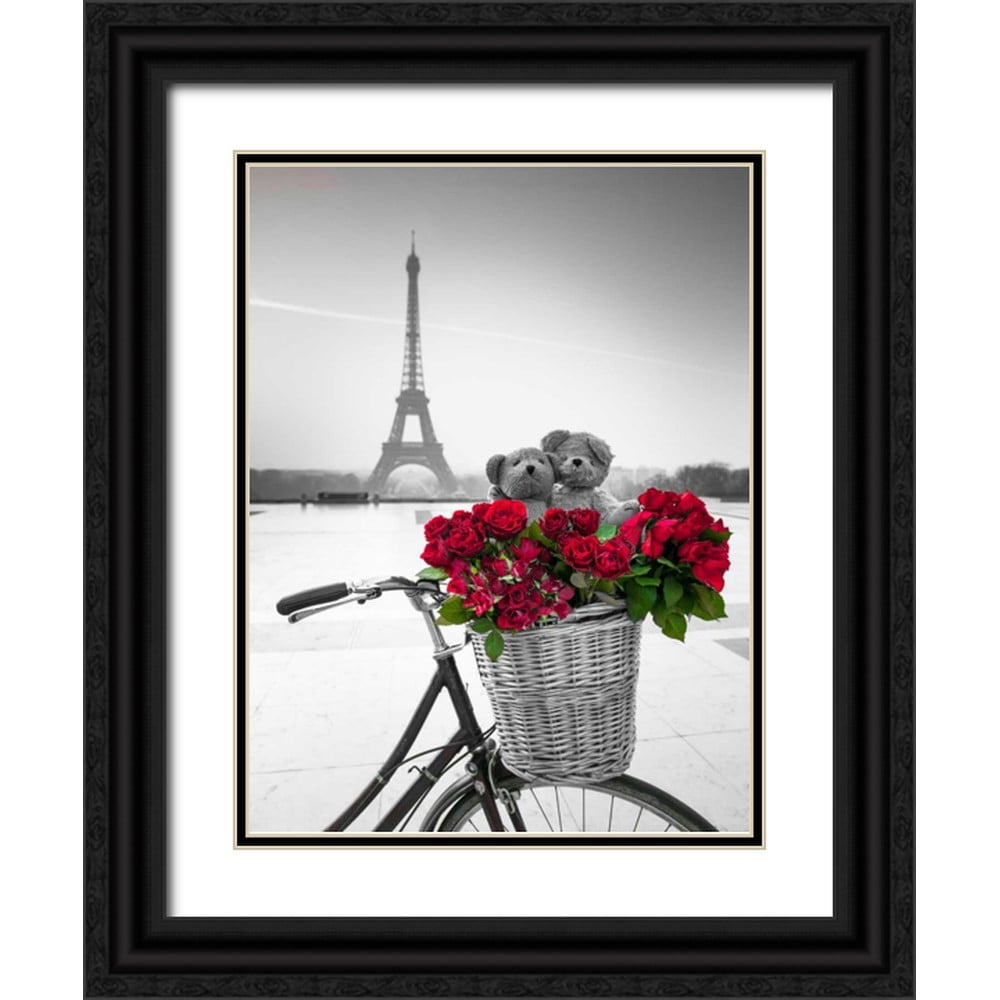 Frank, Assaf 15x18 Black Ornate Wood Framed with Double Matting Museum ...