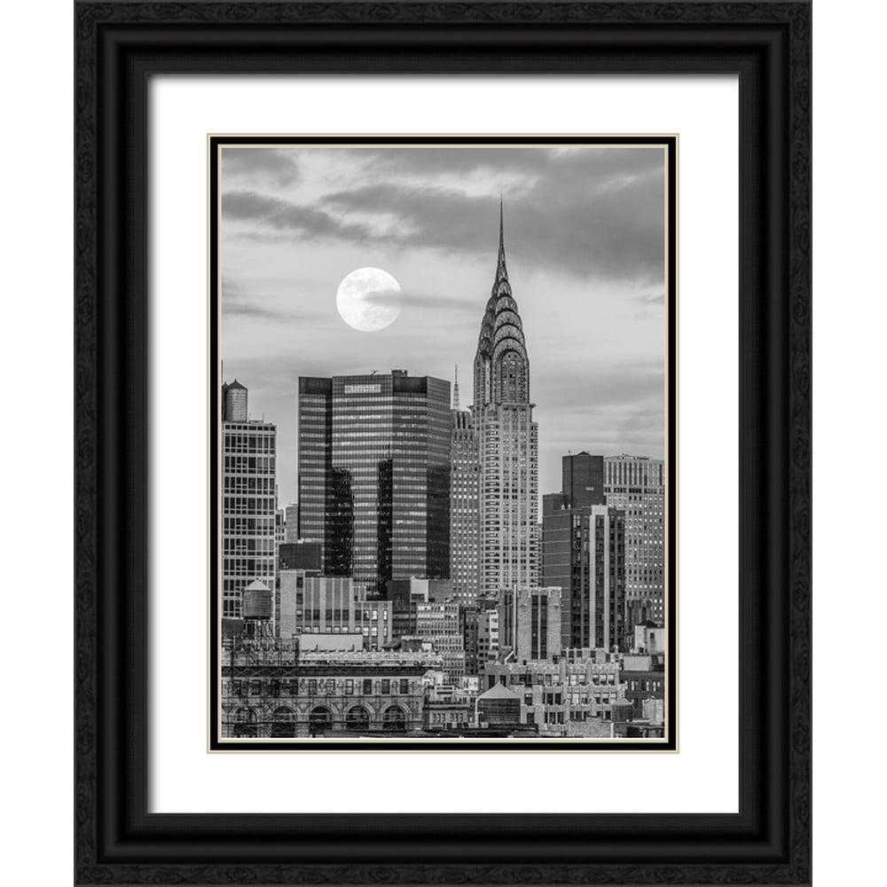 Frank, Assaf 15x18 Black Ornate Wood Framed with Double Matting Museum ...