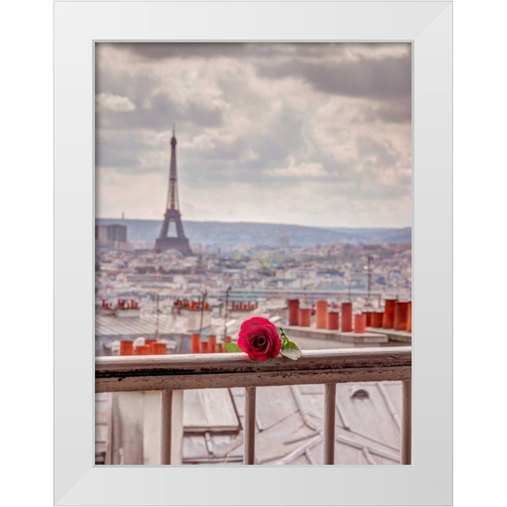 Frank, Assaf 15x18 White Modern Wood Framed Museum Art Print Titled ...