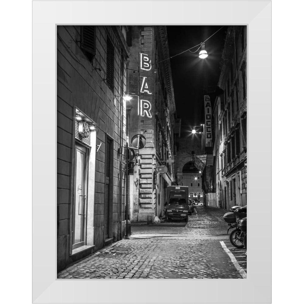 Frank, Assaf 15x18 White Modern Wood Framed Museum Art Print Titled ...