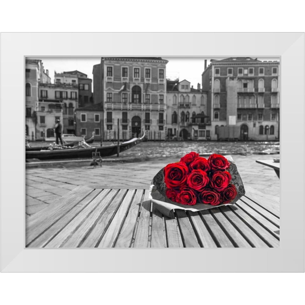 Frank, Assaf 18x15 White Modern Wood Framed Museum Art Print Titled ...