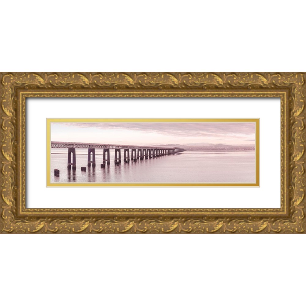 Frank, Assaf 18x8 Gold Ornate Wood Framed with Double Matting Museum ...
