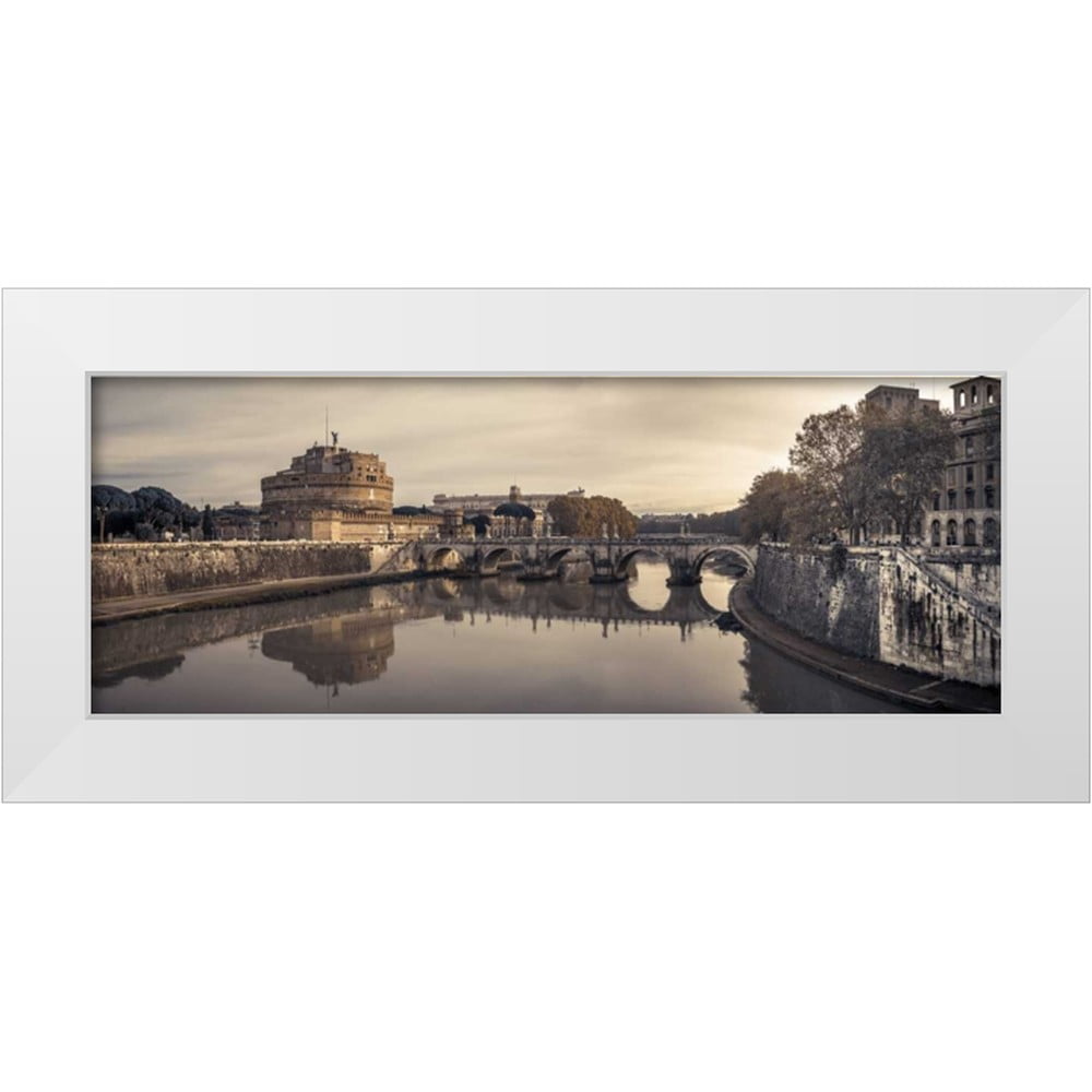 Frank, Assaf 18x9 White Modern Wood Framed Museum Art Print Titled ...