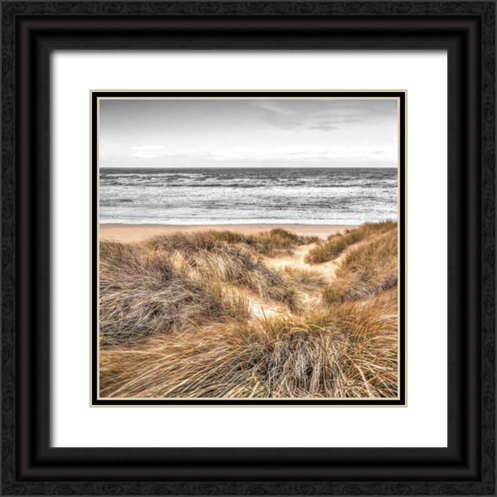 Frank, Assaf 20x20 Black Ornate Wood Framed with Double Matting Museum ...