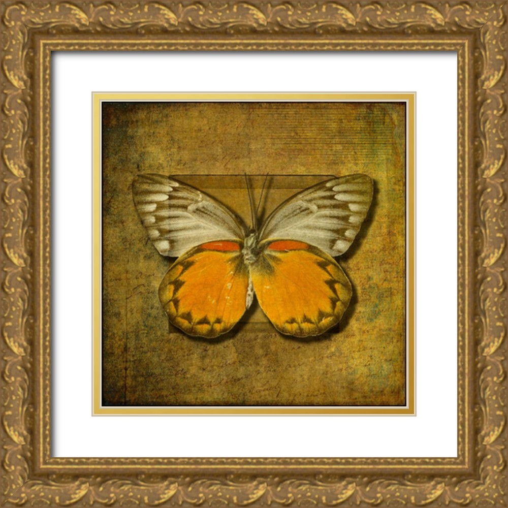 Frank, Assaf 20x20 Gold Ornate Wood Framed with Double Matting Museum ...