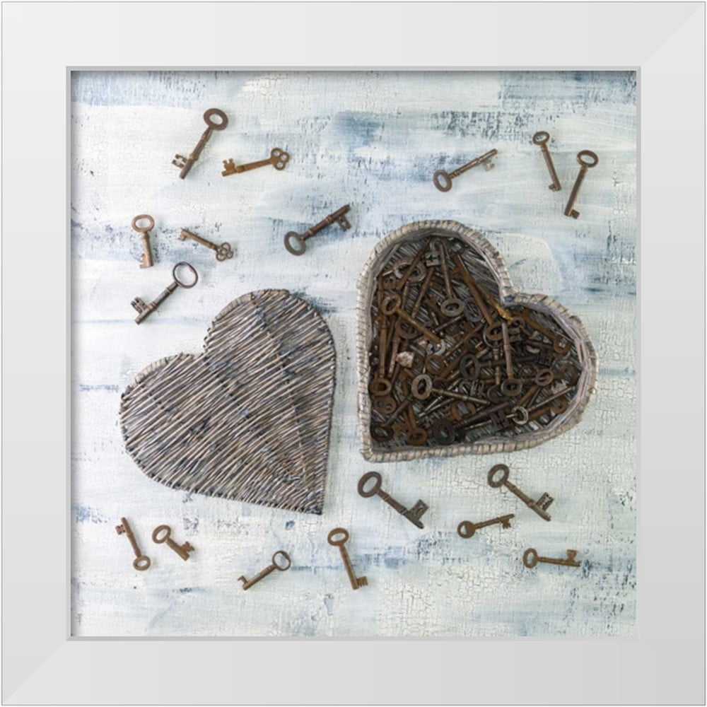 Frank, Assaf 20x20 White Modern Wood Framed Museum Art Print Titled ...