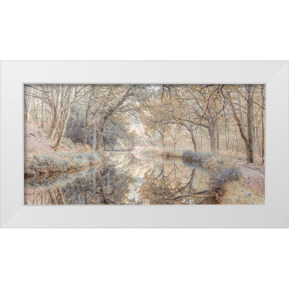 Frank, Assaf 24x14 White Modern Wood Framed Museum Art Print Titled ...