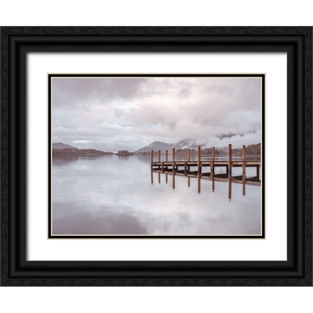 Frank, Assaf 24x19 Black Ornate Wood Framed with Double Matting Museum ...