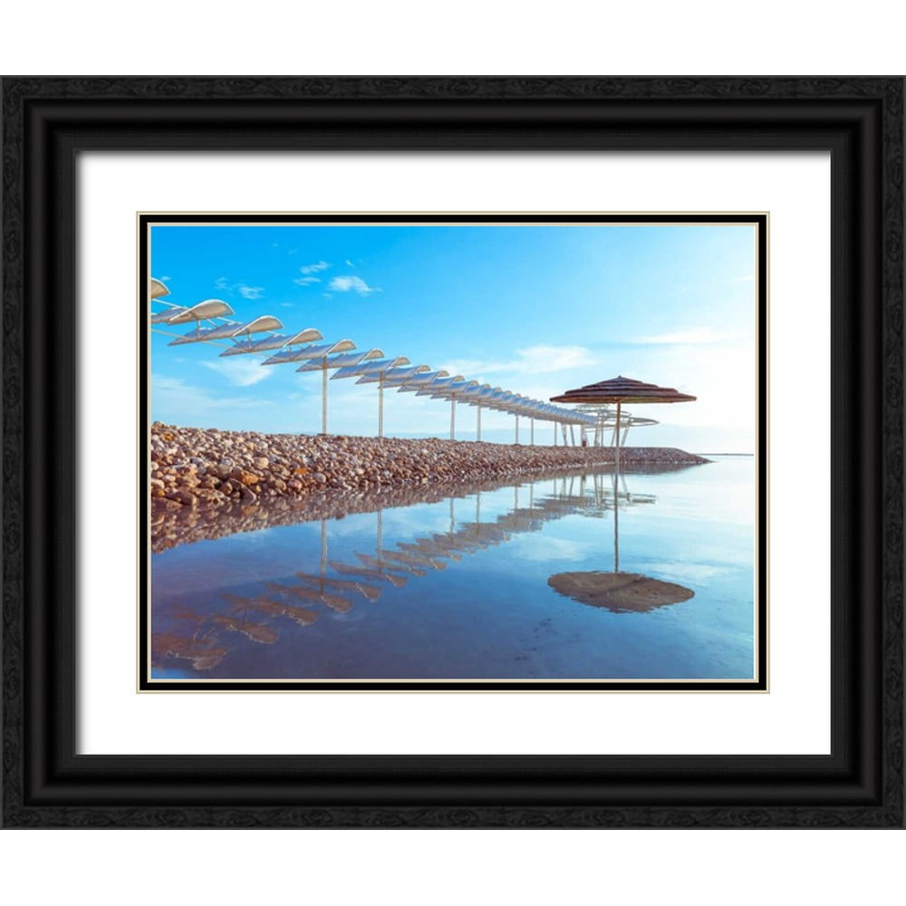 Frank, Assaf 24x19 Black Ornate Wood Framed with Double Matting Museum ...