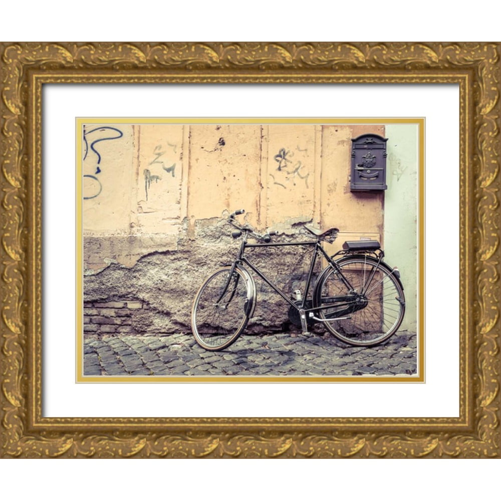 Frank, Assaf 24x19 Gold Ornate Wood Framed with Double Matting Museum ...