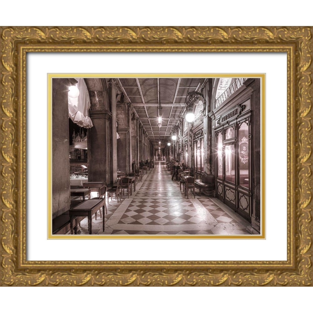 Frank, Assaf 24x19 Gold Ornate Wood Framed with Double Matting Museum ...