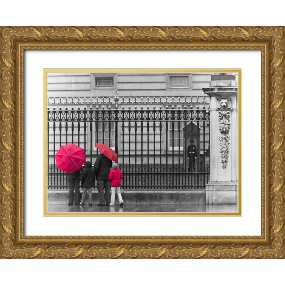 Frank, Assaf 24x19 Gold Ornate Wood Framed with Double Matting Museum ...