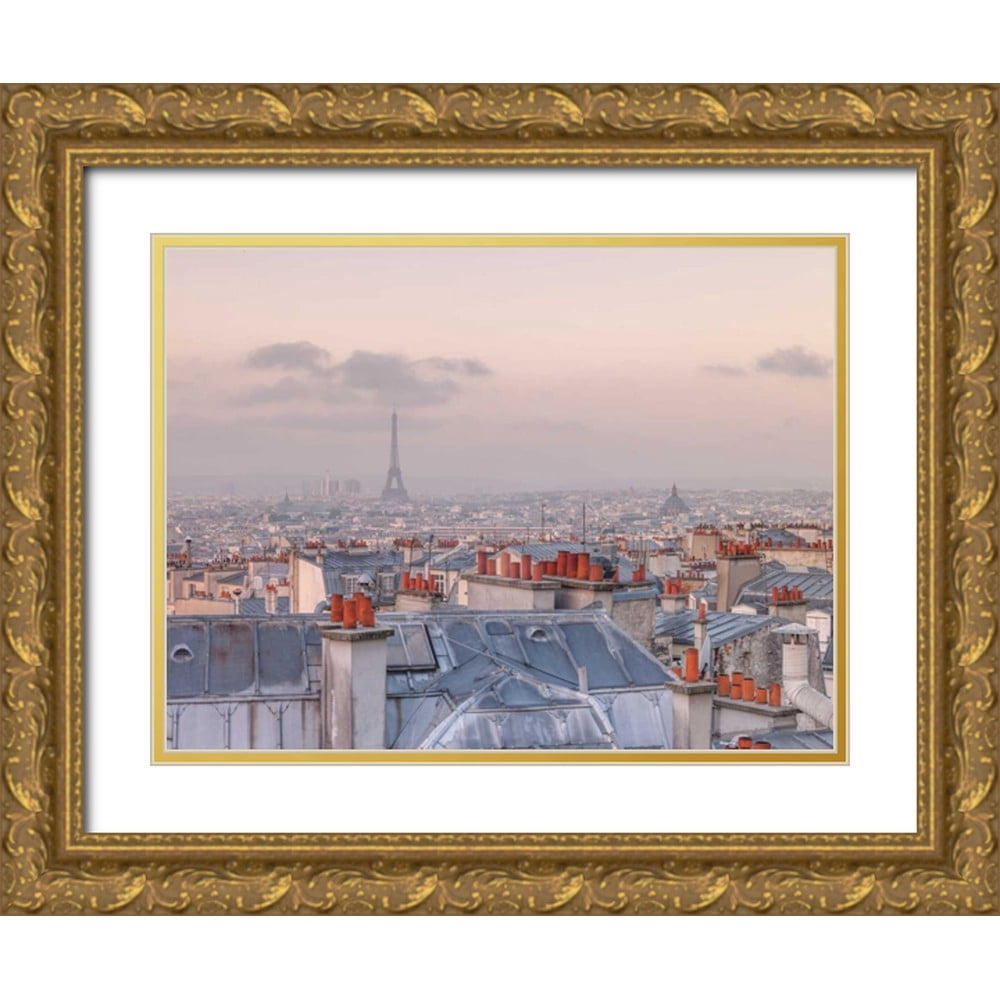 Frank, Assaf 24x19 Gold Ornate Wood Framed with Double Matting Museum ...