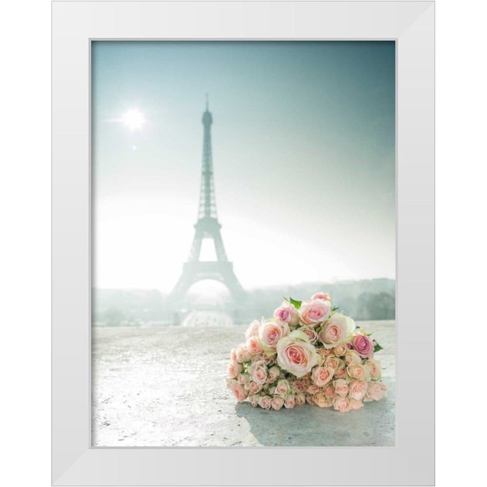 Frank, Assaf 25x32 White Modern Wood Framed Museum Art Print Titled ...