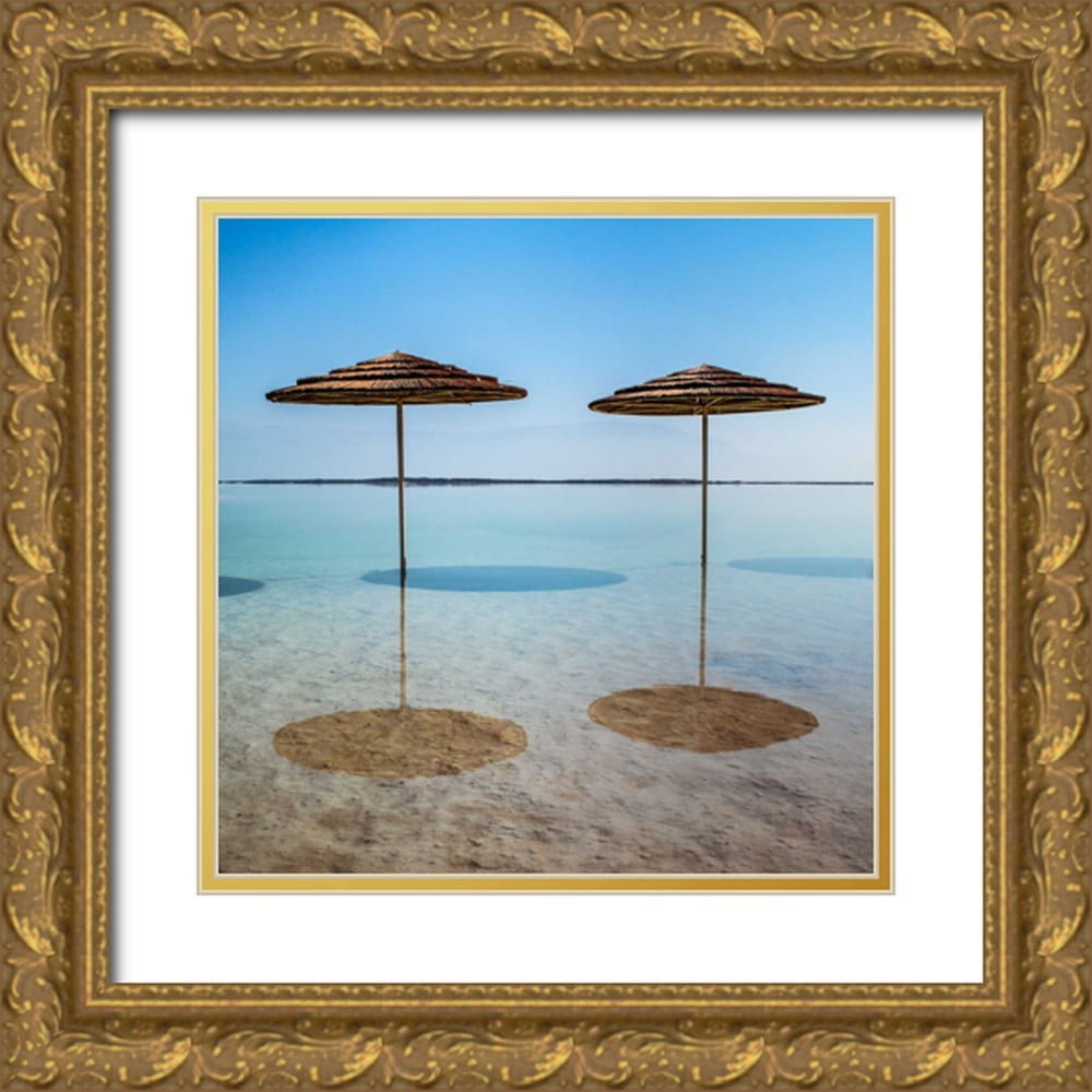 Frank, Assaf 26x26 Gold Ornate Wood Framed with Double Matting Museum ...