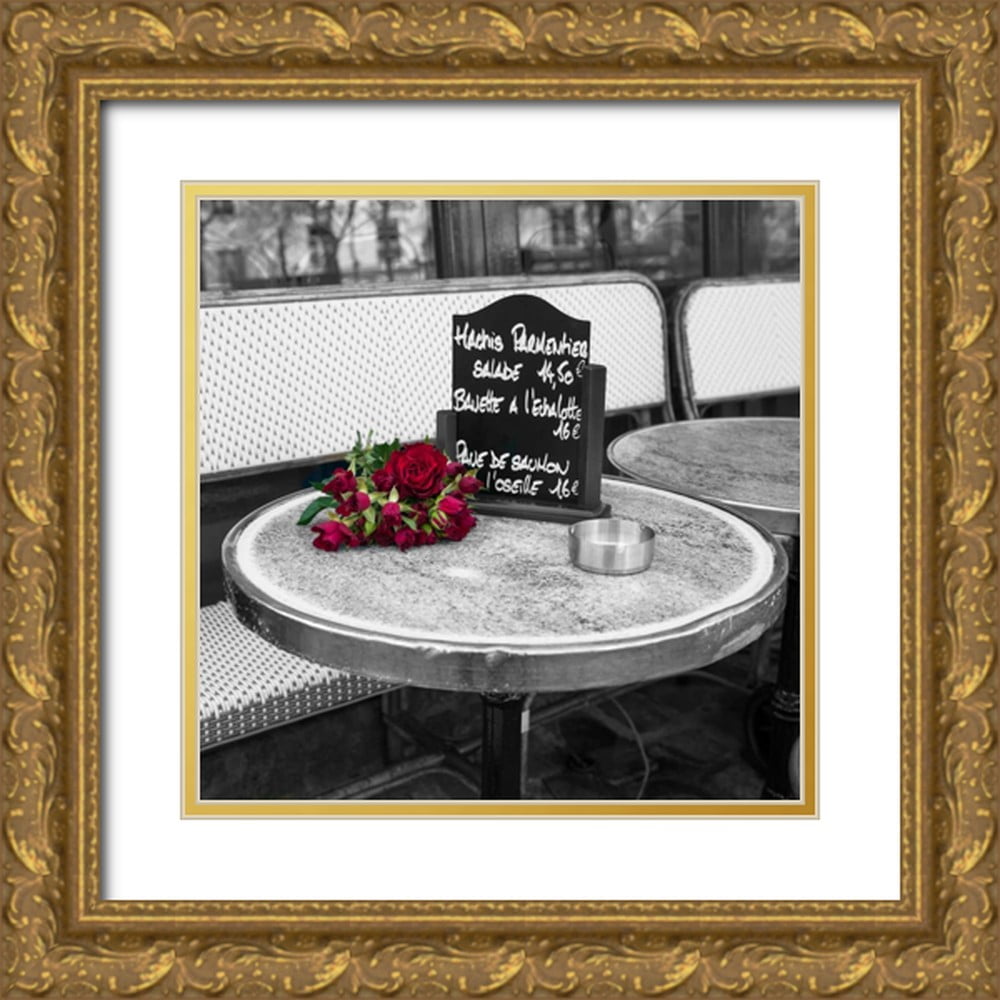 Frank, Assaf 26x26 Gold Ornate Wood Framed with Double Matting Museum ...