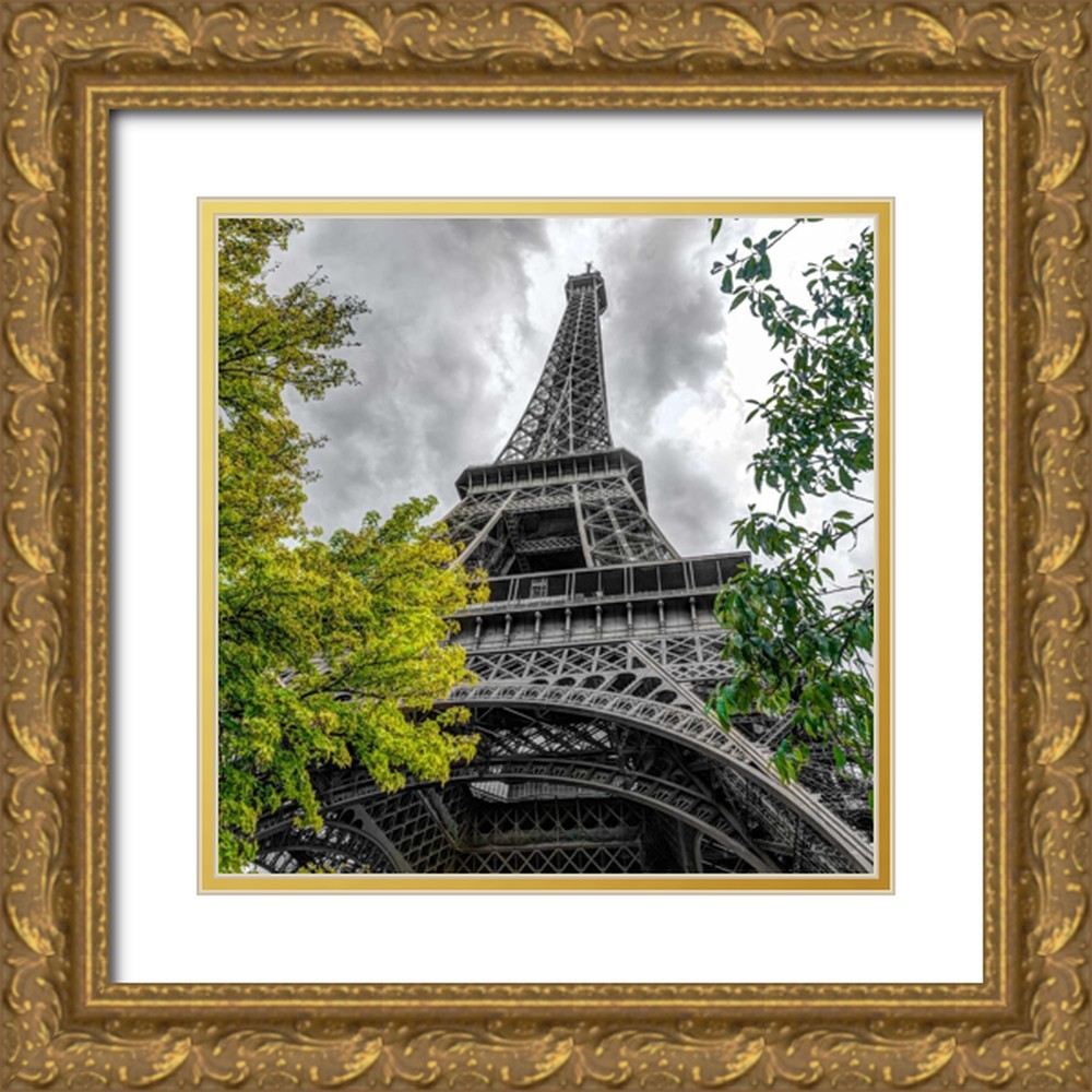 Frank, Assaf 26x26 Gold Ornate Wood Framed with Double Matting Museum ...
