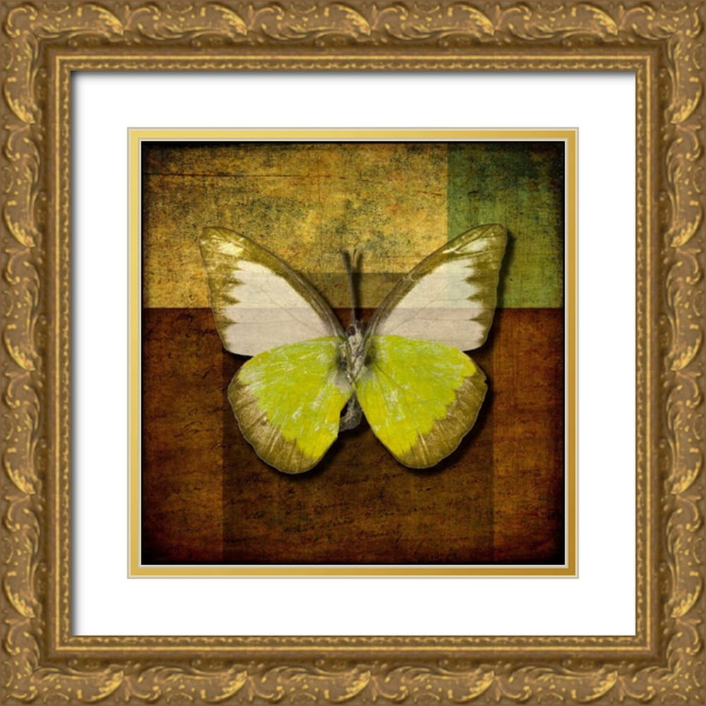 Frank, Assaf 26x26 Gold Ornate Wood Framed with Double Matting Museum ...