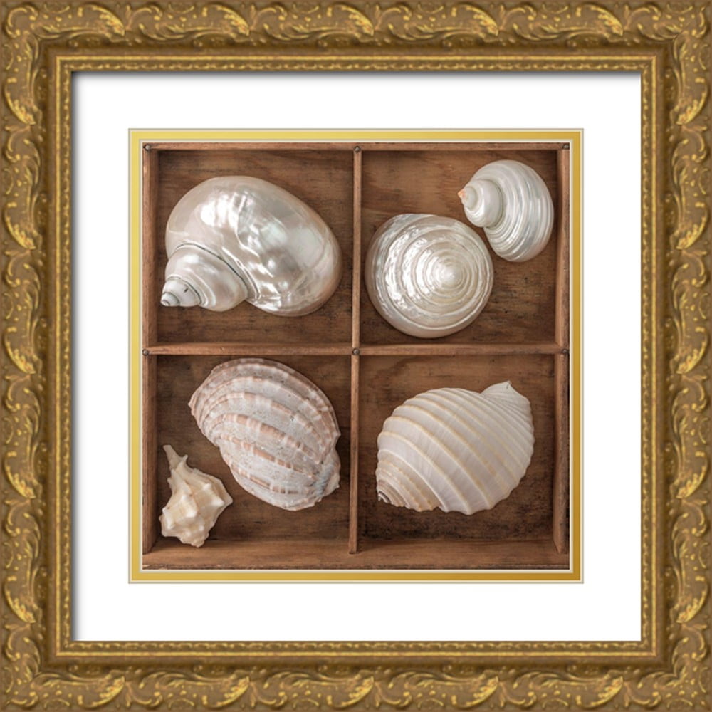 Frank, Assaf 26x26 Gold Ornate Wood Framed with Double Matting Museum Art Print Titled ...