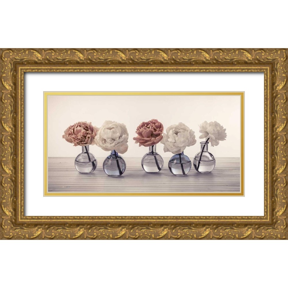Frank, Assaf 32x18 Gold Ornate Wood Framed with Double Matting Museum ...