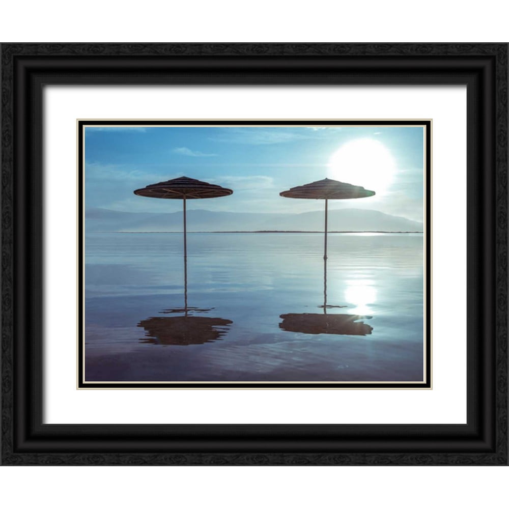 Frank, Assaf 32x25 Black Ornate Wood Framed with Double Matting Museum ...