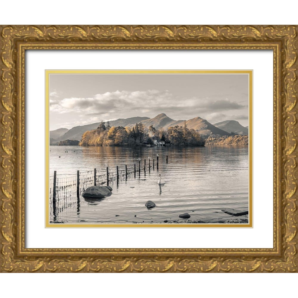Frank, Assaf 32x25 Gold Ornate Wood Framed with Double Matting Museum ...
