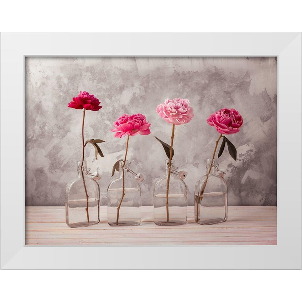 Frank, Assaf 32x25 White Modern Wood Framed Museum Art Print Titled ...