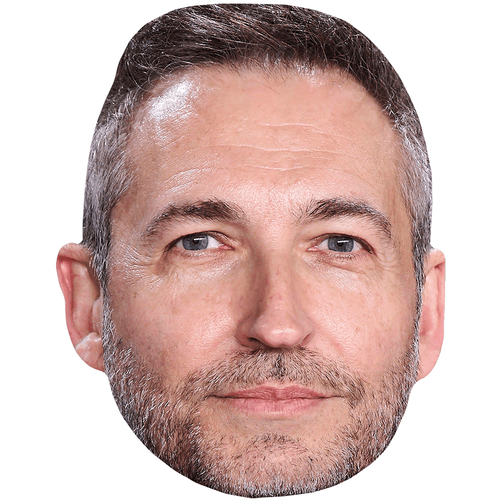 Frank Blanco (Beard) Celebrity Mask, Flat Card Face, Fancy Dress Mask ...