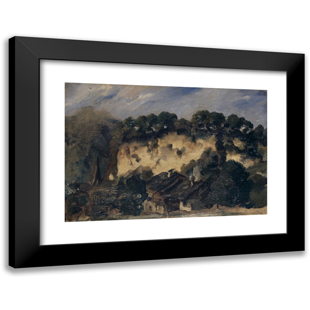 Frank Buchser 14x11 Black Modern Framed Museum Art Print Titled ...