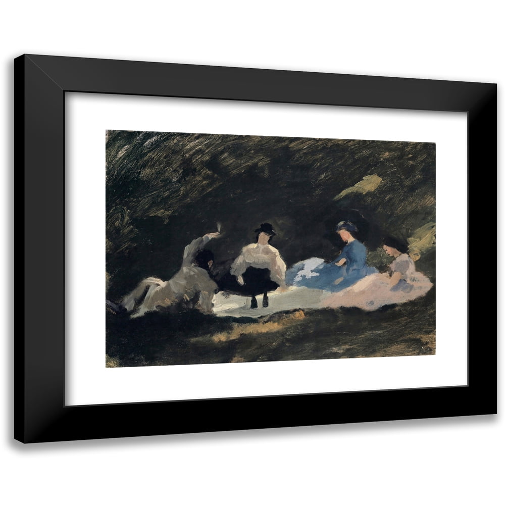 Frank Buchser 18x14 Black Modern Framed Museum Art Print Titled ...