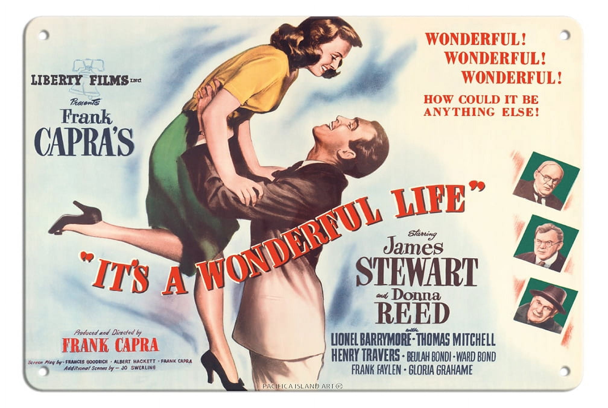 Frank Capra's "It's a Wonderful Life" - Starring James Stewart Donna ...