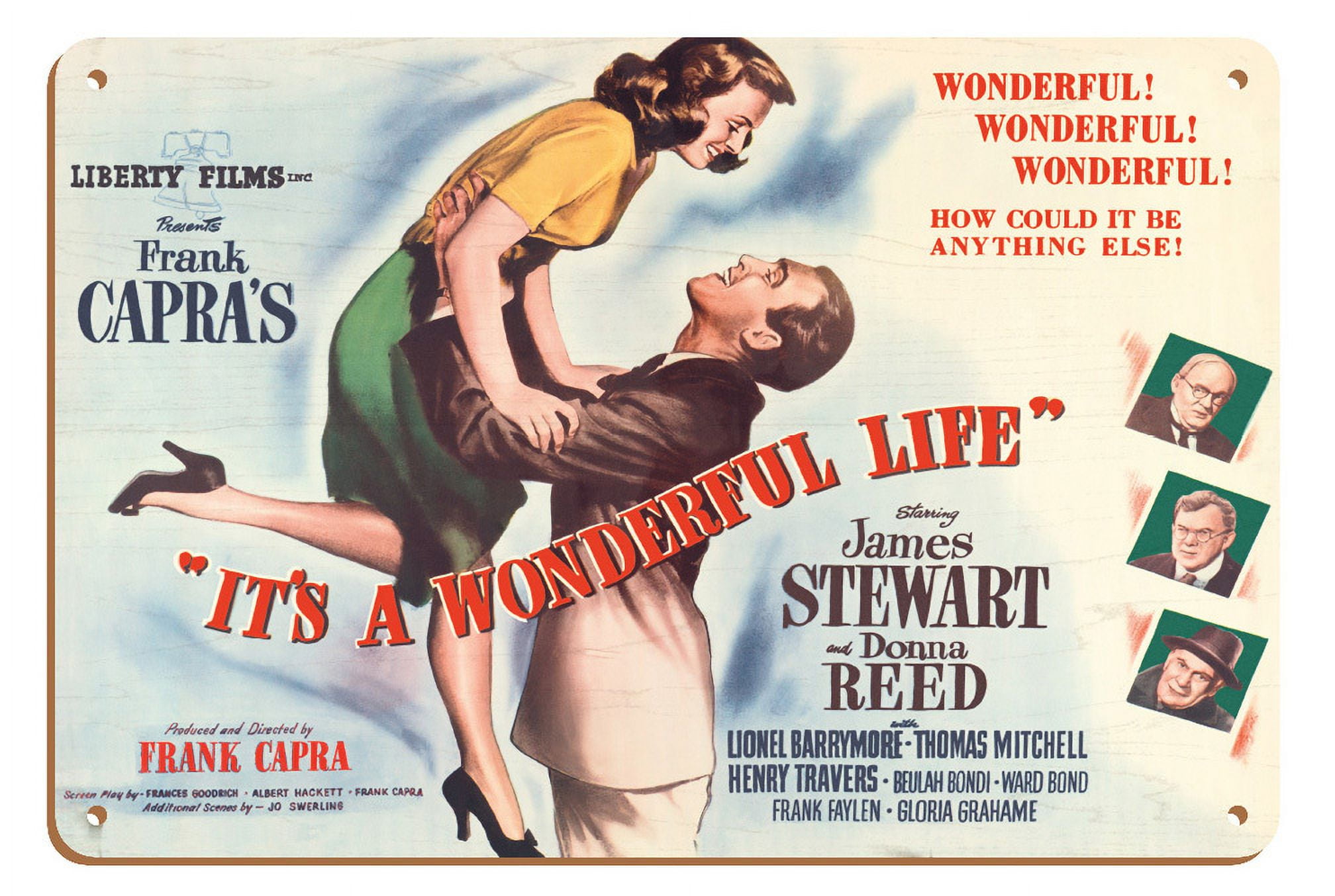 Frank Capra's "It's a Wonderful Life" - Starring James Stewart Donna ...