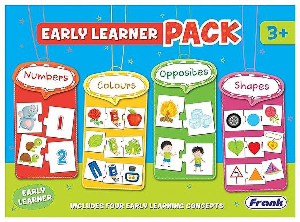 Frank Early Learner Pack - 88 Pieces, 20 2-Piece and 16 3-Piece Self ...