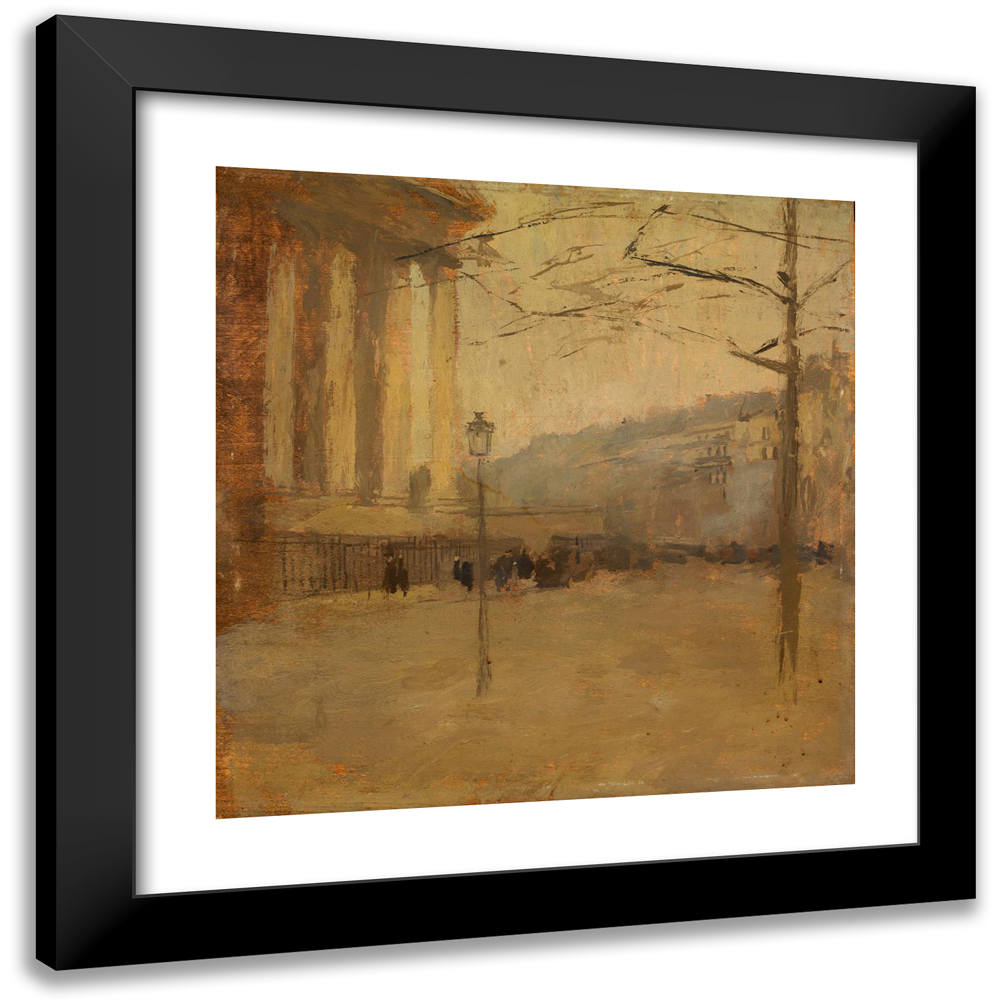 Frank Edwin Scott 20x20 Black Modern Framed Museum Art Print Titled ...