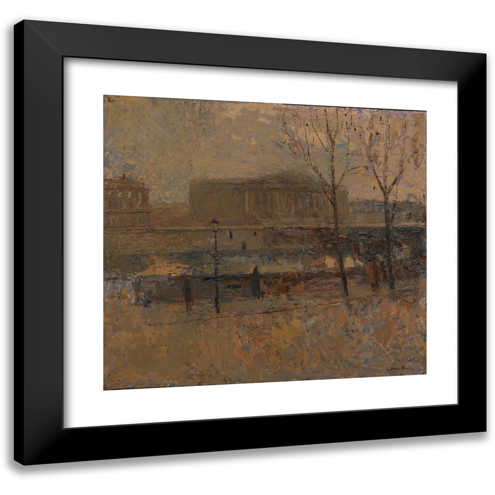 Frank Edwin Scott 22x20 Black Modern Framed Museum Art Print Titled ...