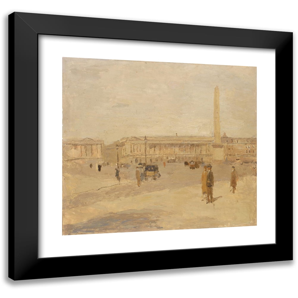 Frank Edwin Scott 22x20 Black Modern Framed Museum Art Print Titled ...